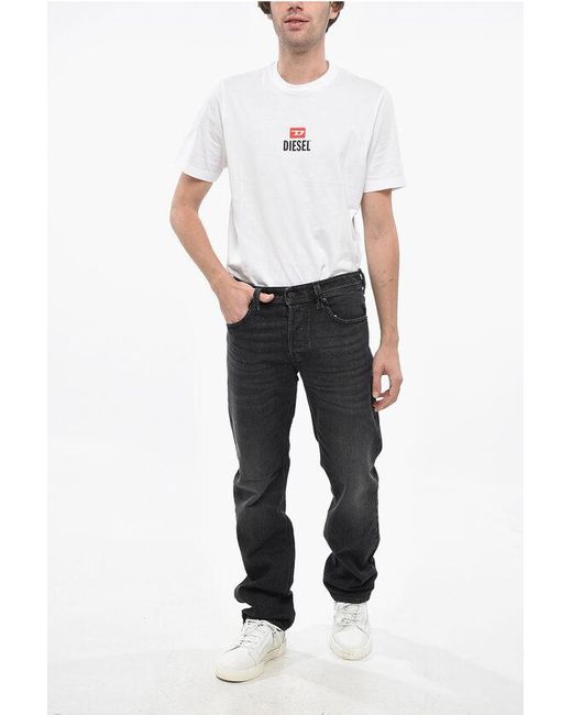DIESEL Jeans 5 Tasche Markee A Gamba Dritta 20Cm in Black for Men | Lyst UK