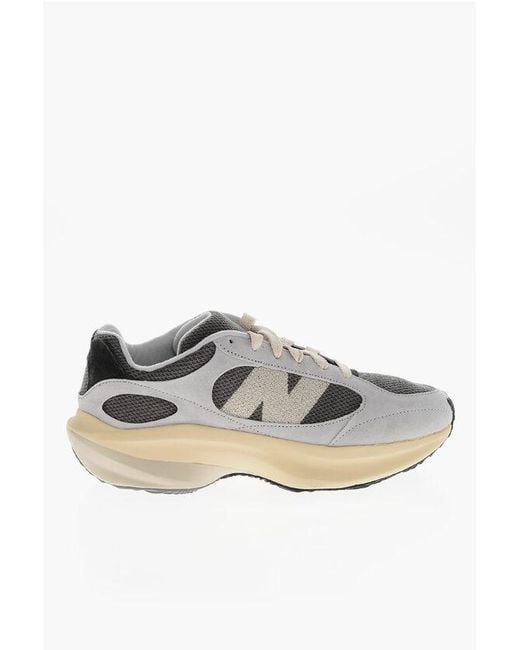 New Balance Suede Moyen Sneaker With Rubber Sole in White for Men | Lyst UK