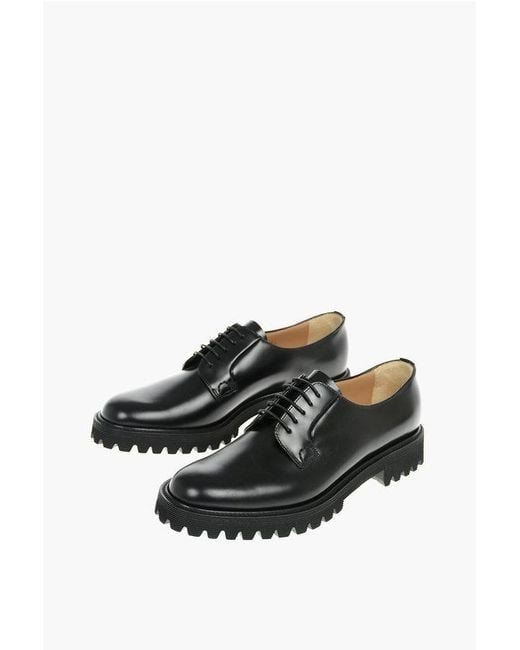 Church's Leather Shannon T Oxford Derby Shoes With Cleated Sole in ...