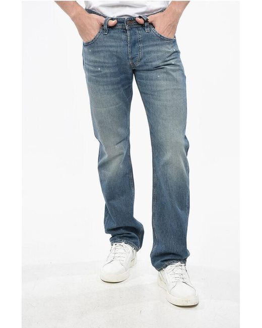 DIESEL 5-Pocket Jeans Markee Straight Leg 20Cm in Blue for Men | Lyst UK