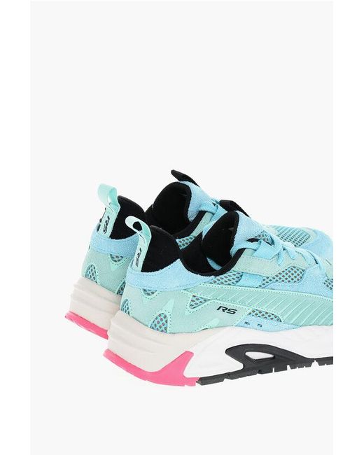 PUMA Suede Rs-Trck Horizon Low-Top Sneakers in Blue | Lyst UK
