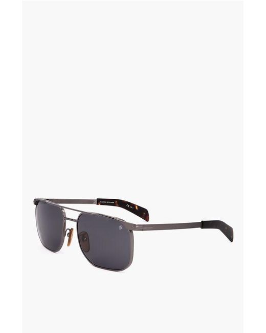 David Beckham Aviator Sunglasses With Metal Frame for Men | Lyst UK