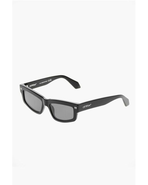 Off-White c/o Virgil Abloh Solid Color Miramar Rectangular Sunglasses ...