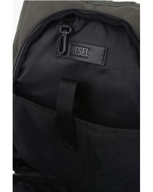DIESEL 1Dr-Pod Backpack With Embossed D Logo in Green for Men | Lyst UK