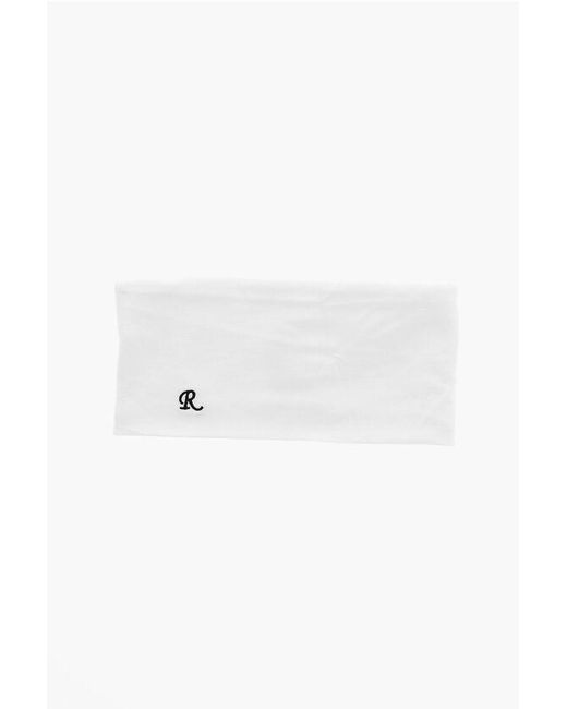 Raf Simons Solid Color Stretch Neckband for Men | Lyst UK