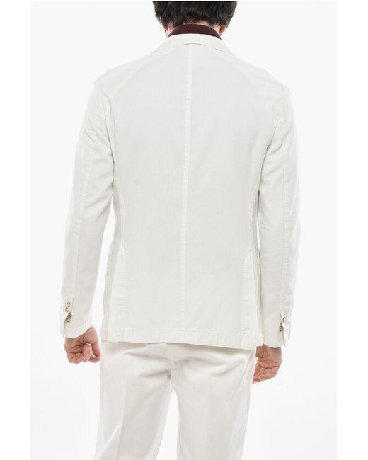 Corneliani Cc Collection Cotton-Blend Jacket With Two Vents And Classic ...