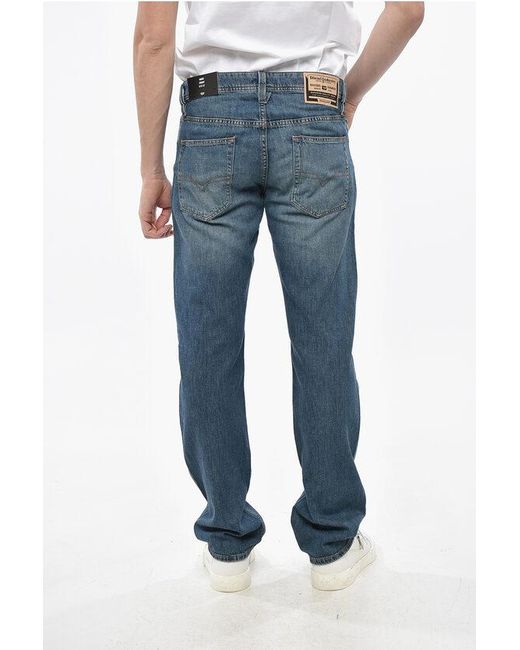 DIESEL 5-Pocketed Markee Straight Leg Denims 20Cm in Blue for Men | Lyst UK