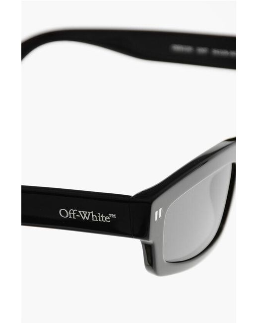 Off-White c/o Virgil Abloh Solid Color Miramar Rectangular Sunglasses ...
