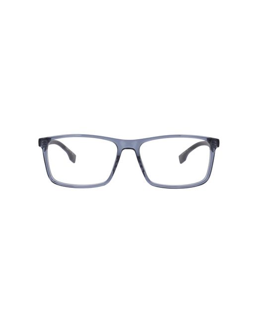 BOSS Rectangle Acetate Eyeglasses Online in Black for Men | Lyst UK