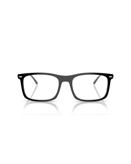 Ray-Ban Rx7260f Low Bridge Fit Prescription Eyewear Frames in Black ...