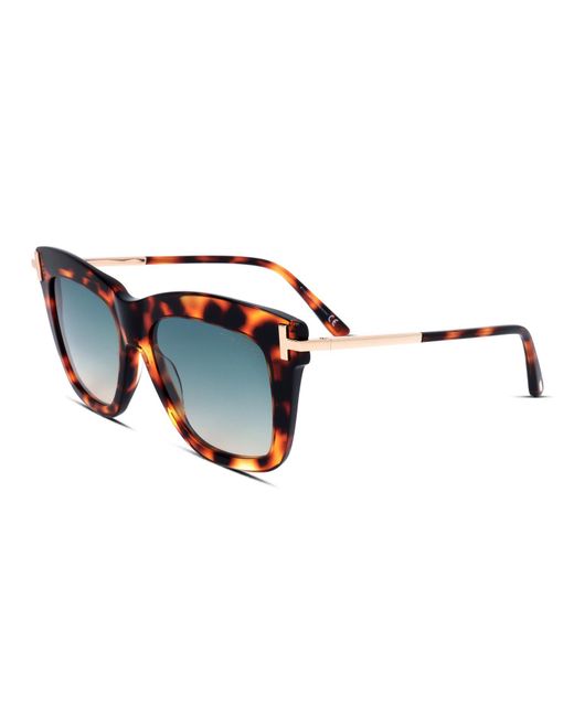 Tom Ford Tf0822 Dasha Tortoise in Black | Lyst