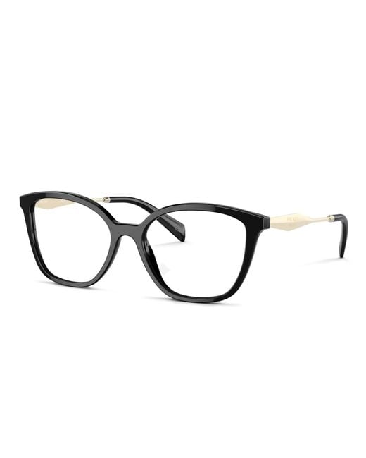 Prada Pr02Zvf in Black | Lyst