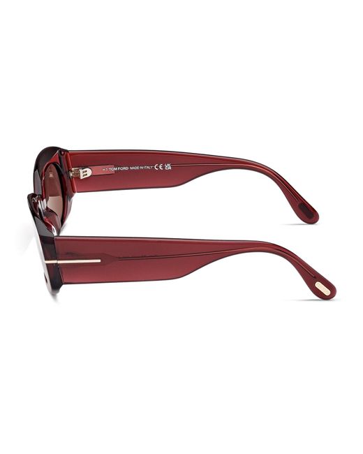 Tom Ford Tf1187 Cielle in Red | Lyst