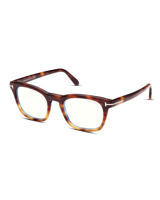Tom Ford Tf5870-B Tortoise in Black for Men | Lyst