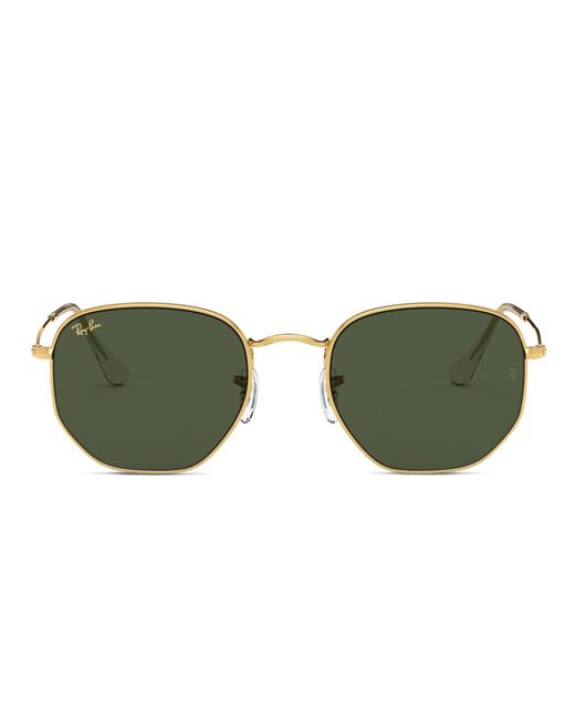 Ray-Ban Rb3548 Hexagonal Legend Clear in Green for Men | Lyst
