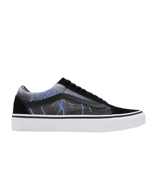 Vans Old Skool Lightning Black In Blue For Men Lyst