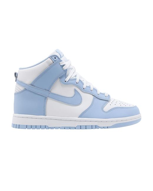 Nike Dunk High Aluminum In Blue Lyst