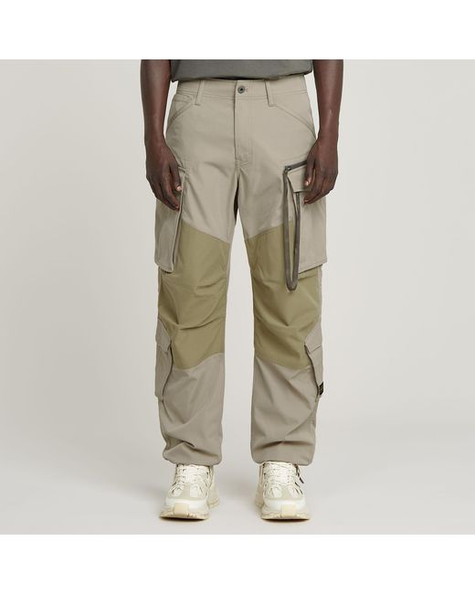 G-Star Rovic Zip 3D Loose Pants in Natural for Men | Lyst