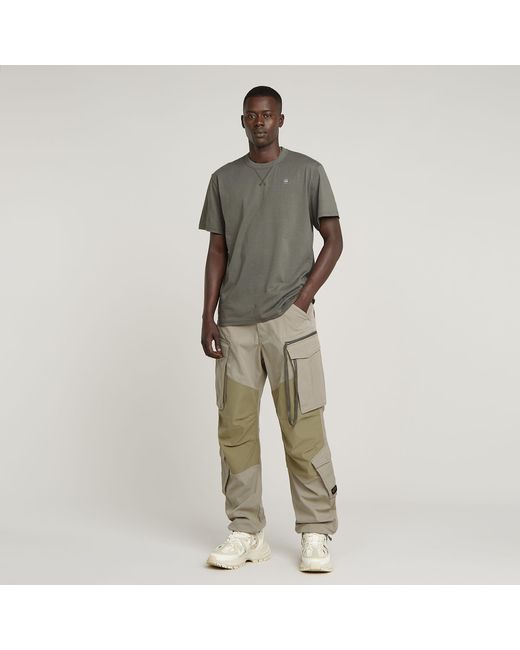 G-Star Rovic Zip 3D Loose Pants in Natural for Men | Lyst