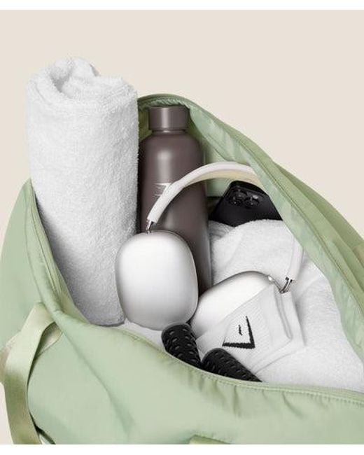 GYMSHARK Mode Duffle Bag in Green | Lyst