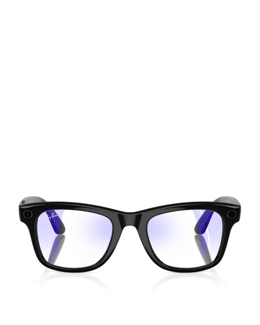 Ray-Ban X Meta Large Smart Wayfarer Frames in Black | Lyst