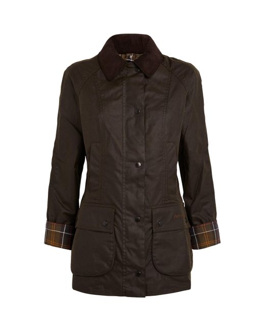 Barbour Classic Beadnell Jacket in Black | Lyst