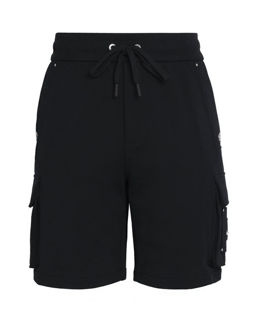 Moose Knuckles Cotton Hartsfield Cargo Shorts in Black for Men | Lyst