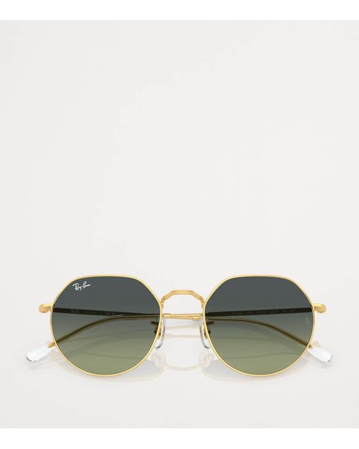 Ray-Ban Rb3565 Jack Sunglasses Sunglasses in Green | Lyst UK