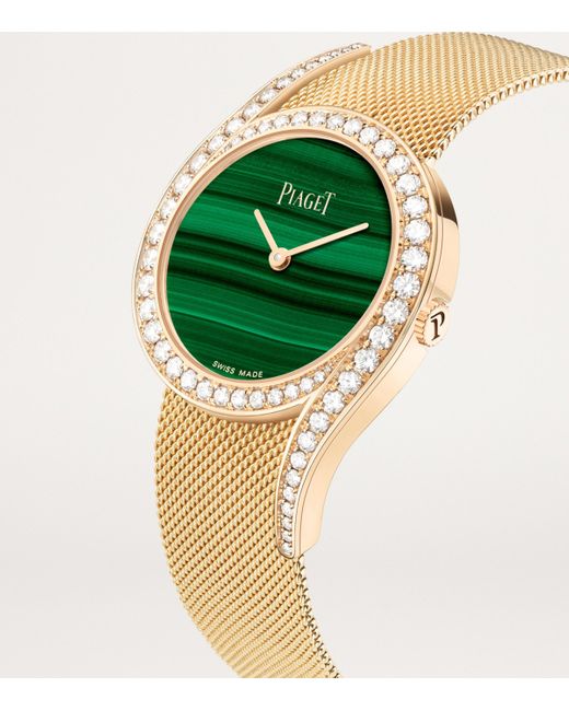 Piaget Rose And Diamond Limelight Gala Watch in Green | Lyst UK