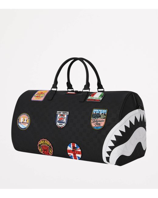 Sprayground Global Mogul Billionaire Duffle Bag in Black for Men | Lyst