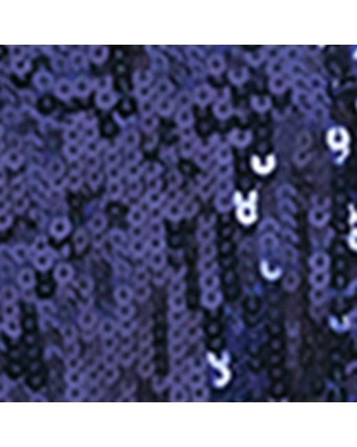 Alice + Olivia Sequin Olympia Cargo Trousers in Blue | Lyst UK