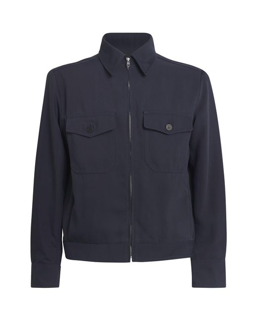 Sandro Antoine Jacket in Blue for Men | Lyst