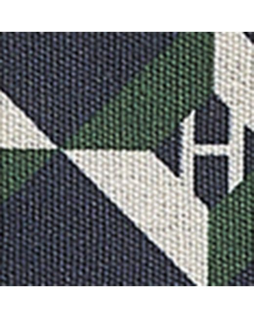 Harrods Mini Cotton Geometric Logo Tote Bag in Green | Lyst UK