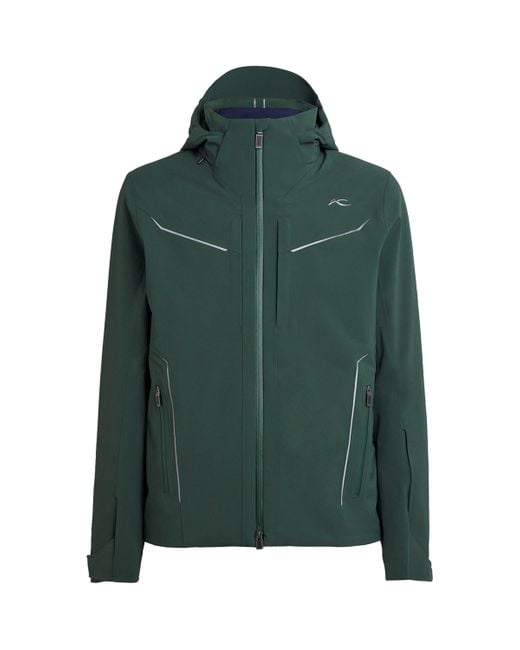 Kjus Waterproof Formula Ski Jacket in Green for Men | Lyst UK
