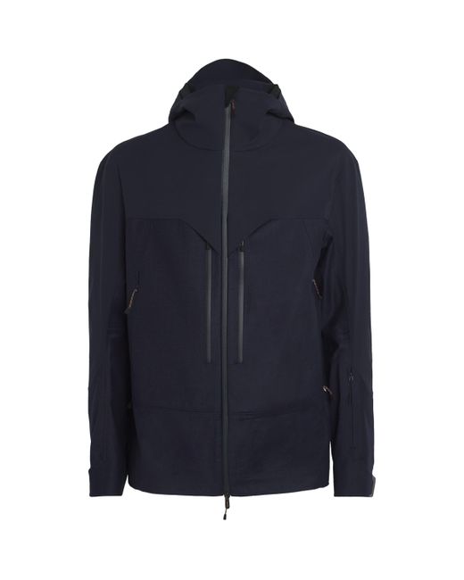 Sease Wool 3L Shell Jacket in Blue for Men | Lyst