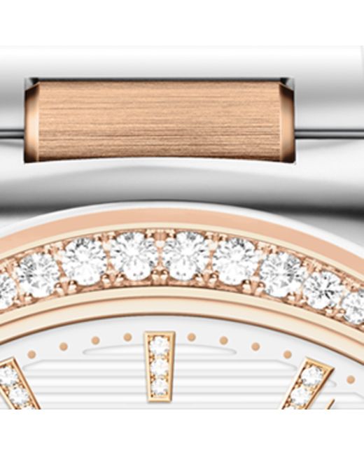 Piaget Rose And Steel Polo Date Watch in Metallic | Lyst UK