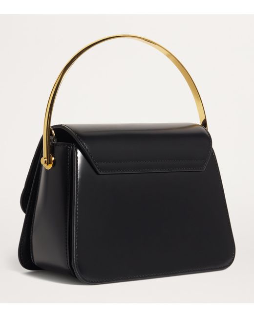 Jonathan Simkhai Mini Calf Leather Aria Top-Handle Bag in Black | Lyst