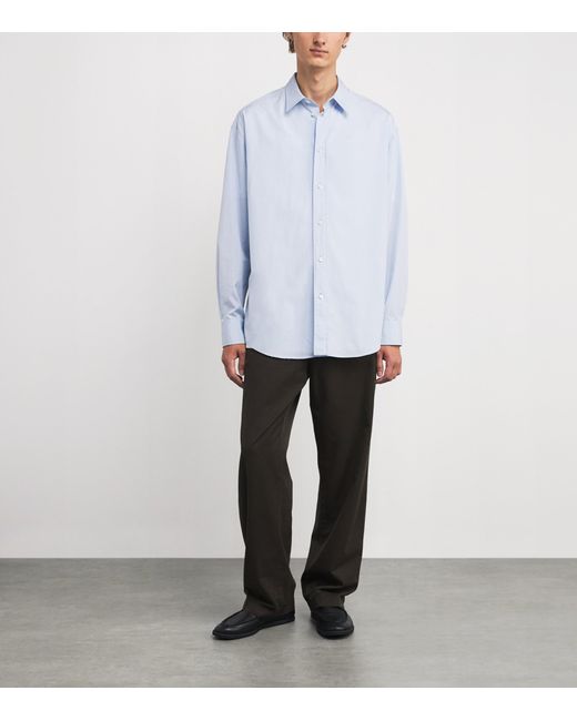 The Row Ottis Cotton-Cashmere Trousers in Black for Men | Lyst UK