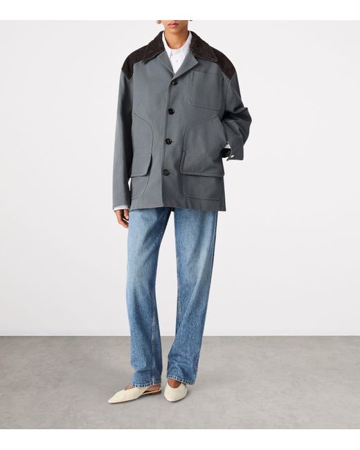 Bottega Veneta Sofia Slingback Ballet Flats in Natural | Lyst