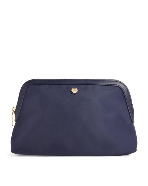 Harrods Large Nylon Wash Bag in Blue | Lyst