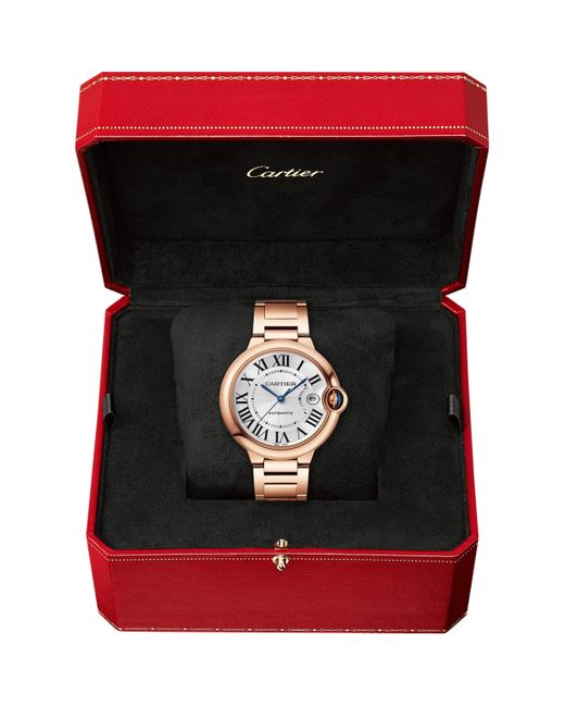 Cartier Rose Ballon Bleu De Watch in Metallic | Lyst Canada
