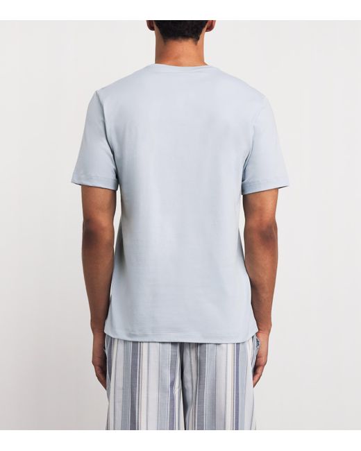 Hanro Cotton Night & Day Living T-Shirt in White for Men | Lyst UK