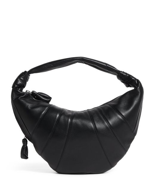 Lemaire Medium Nappa Leather Croissant Bag in Black | Lyst
