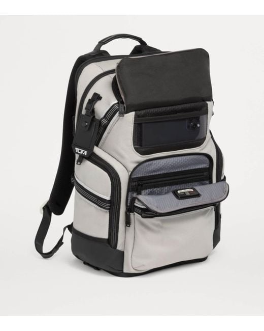 Tumi Alpha Bravo Business Nomadic Backpack in Gray for Men | Lyst