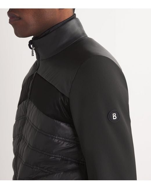 Bogner X James Bond Hybrid Puffer Jacket in Black for Men | Lyst