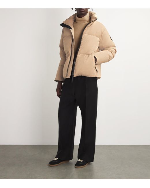 Canada Goose Down Lawrence Puffer Jacket in Natural for Men | Lyst
