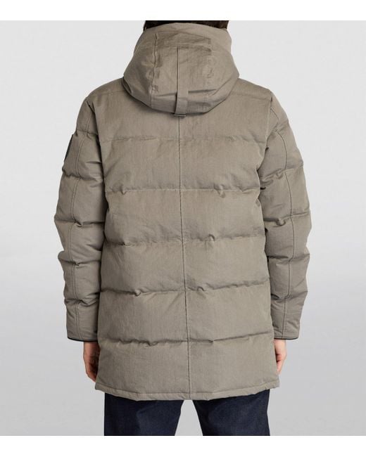 Canada Goose Padded Carson Parka Jacket in Gray for Men | Lyst