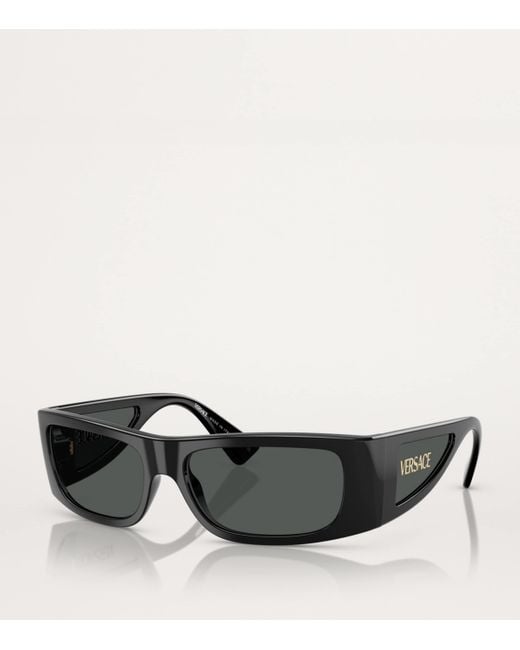 Versace Ve4482 Blk Shn Gry in Black for Men | Lyst UK