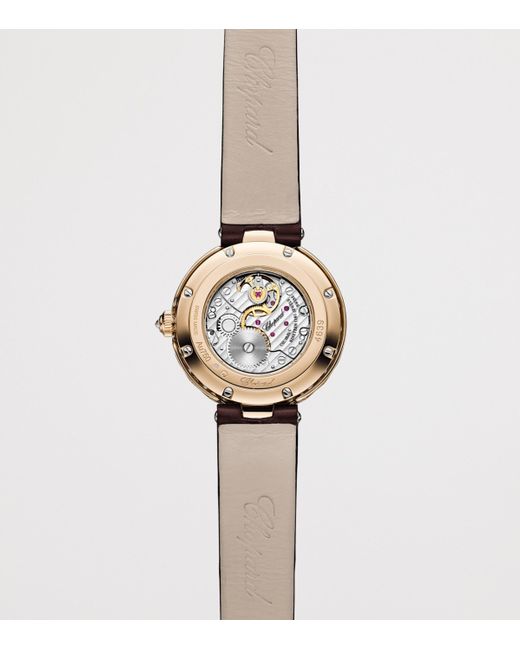 Chopard Diamond And Tiger's Eye L'Heure Du Diamant Watch in Metallic ...