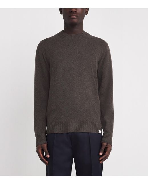Norse Projects Merino Wool Sweater in Brown for Men | Lyst
